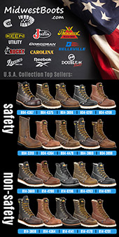 Men's Thorogood EMPEROR Composite Toe 11" Wellington Work Boot (U.S.A ...