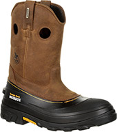 Men's Wolverine Steel Toe WP Wellington Work Boot W221020: MidwestBoots.com
